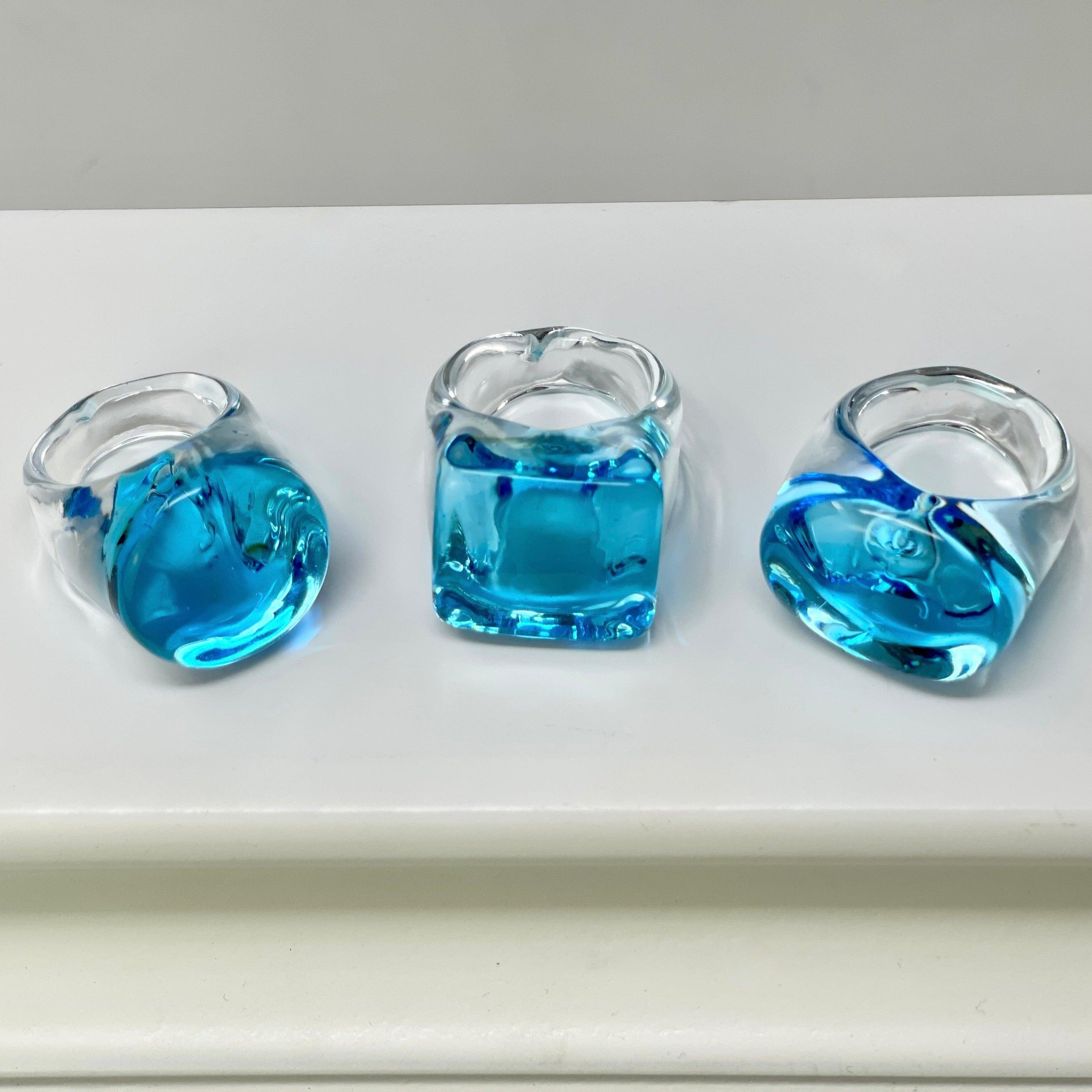 Murano Glass Rings | My Italian Decor